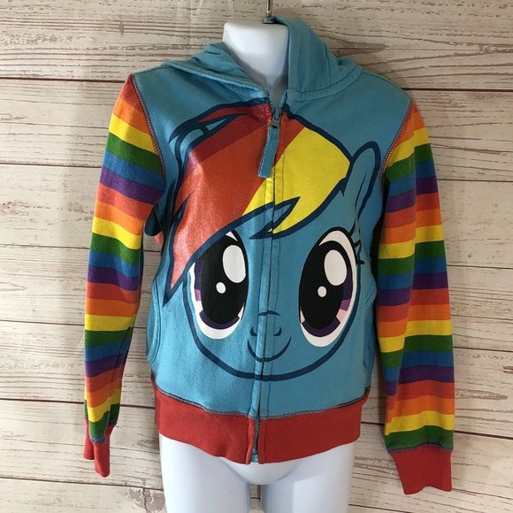 My Little Pony | Jackets & Coats | Rainbow Dash My Little Pony Zip Up ...